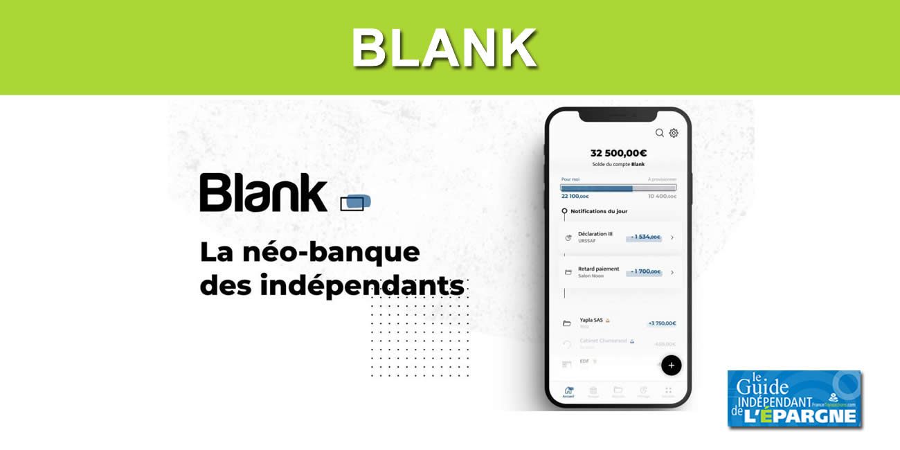 Banque : Blank propose désormais également l'affacturage et le crédit aux pros indépendants ...