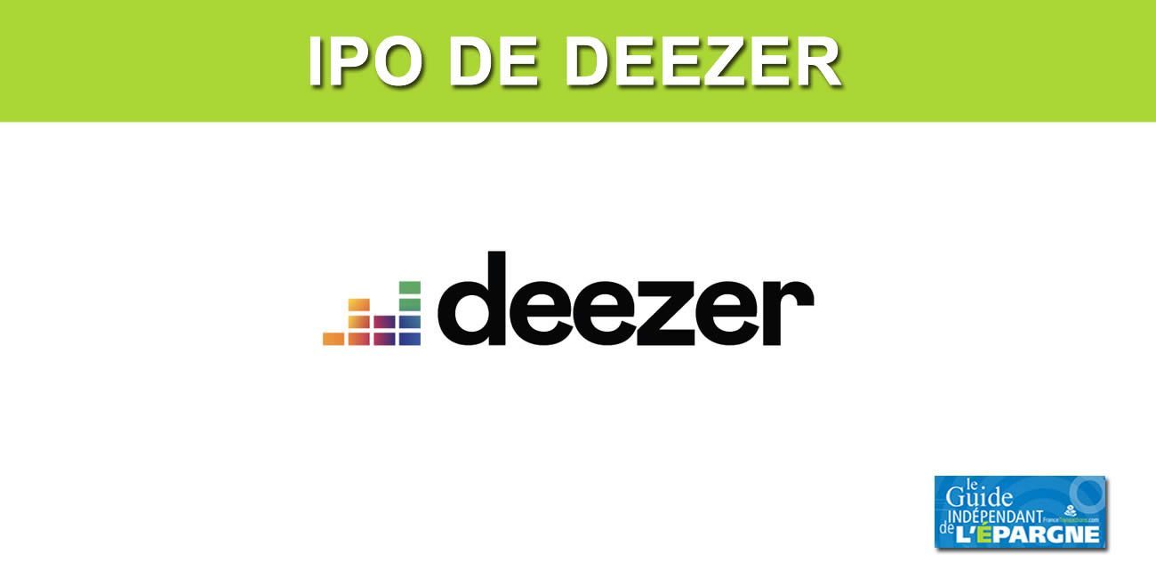 Introduction en bourse (IPO) de DEEZER (FR001400AYG6, 8.5€ l'action), 5 ...