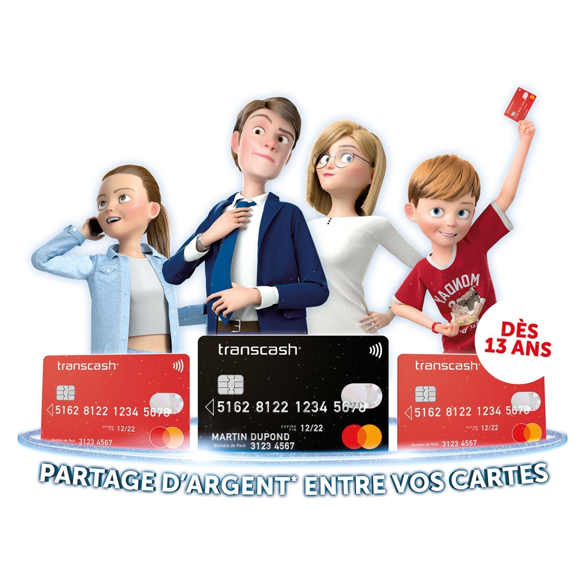 TransCash / Pack Famille : pour confier une carte de paiement à vos ...