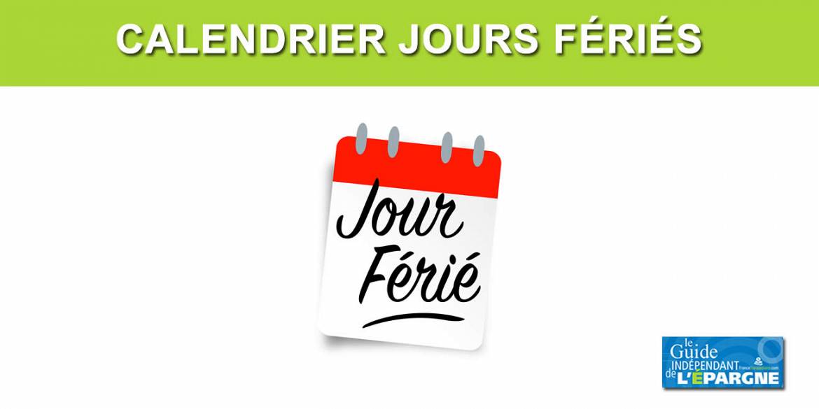 Calendrier 2026 des jours fériés - FranceTransactions.com