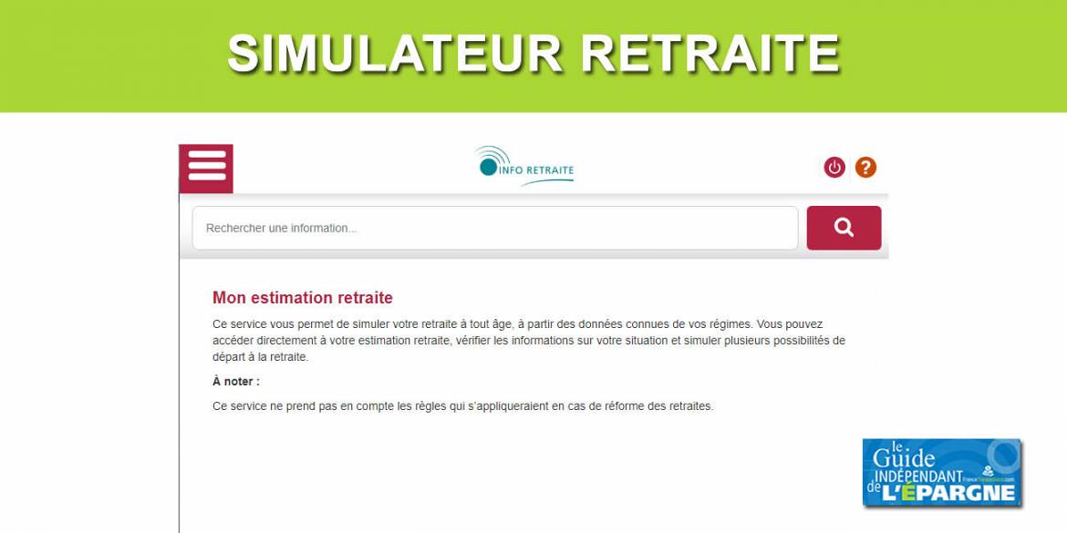 Réforme des retraites 2023, mise à jour effective du simulateur ...