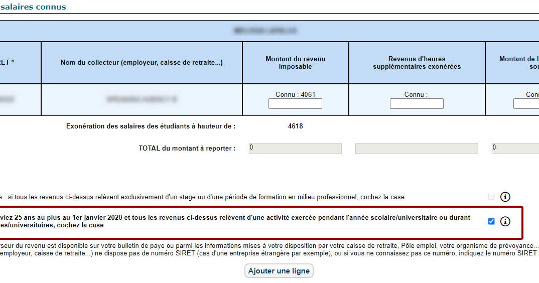 Impôts : Comment déclarer les revenus d'un étudiant ... Impôts : Comment déclarer les revenus d'un étudiant ...