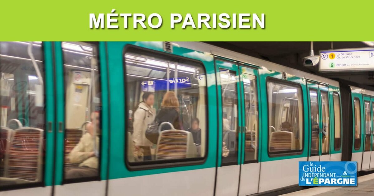 Métro parisien : hausse de +10.52% du ticket de métro au 1er janvier ...
