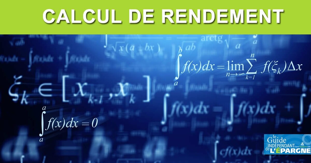 Comment calculer le rendement d'une action ? - FranceTransactions.com
