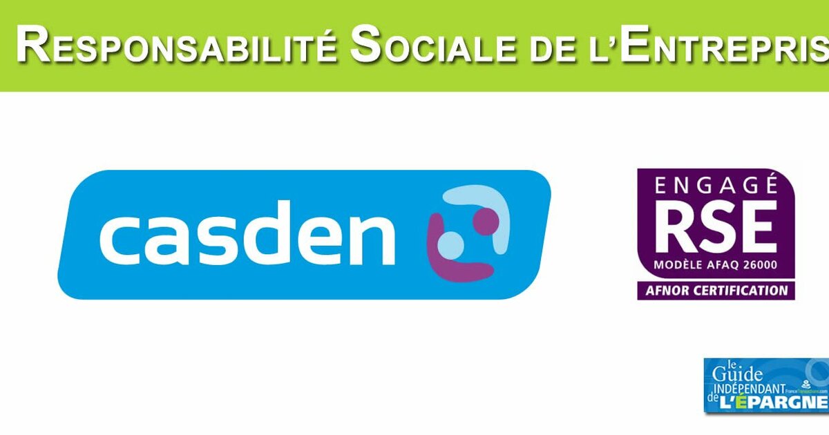 Responsabilité Sociale de l'Entreprise (RSE) : la CASDEN Banque ...