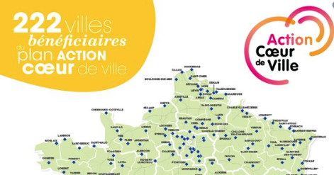 Liste des 222 villes éligibles au plan action cœur de ville - FranceTransactions.com
