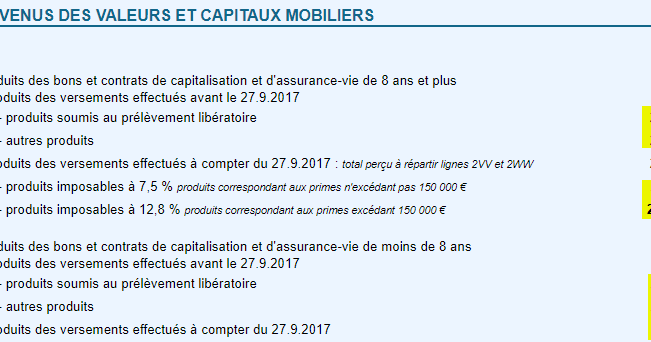 Assurance-vie : déclaration de revenus 2025 (impôt 2024), que dois-je déclarer et dans quelles ...